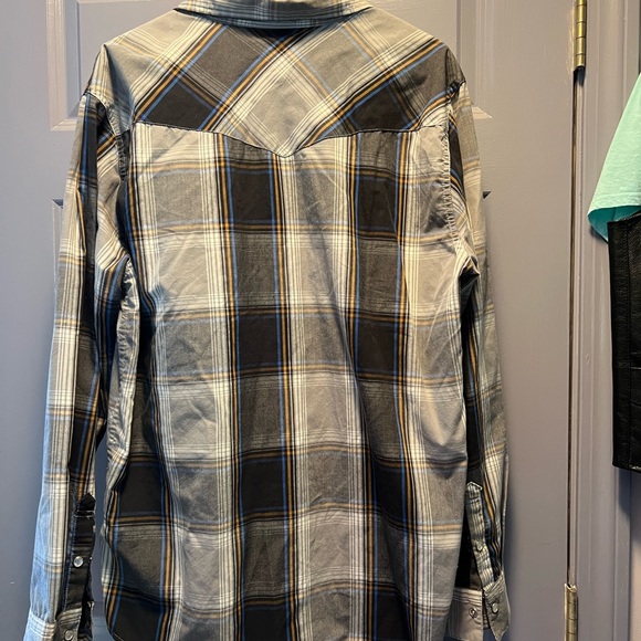 Levi's | Shirts | Mens Plaid Levis Snap Up Shirt | Poshmark